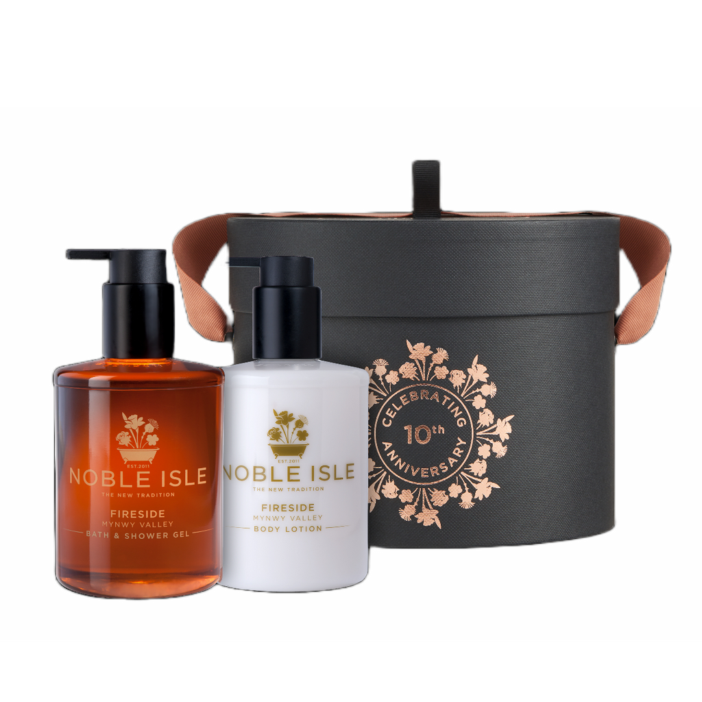 Noble Isle Fireside Shower Gel and Lotion Set | The Skin Hut
