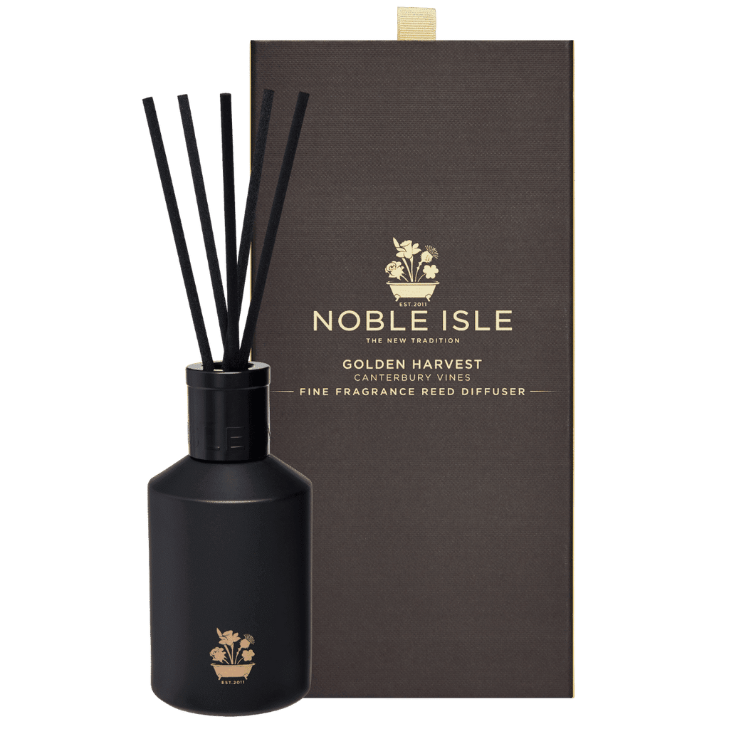 Noble Isle Golden Harvest Reed Diffuser - 180ml | The Skin Hut